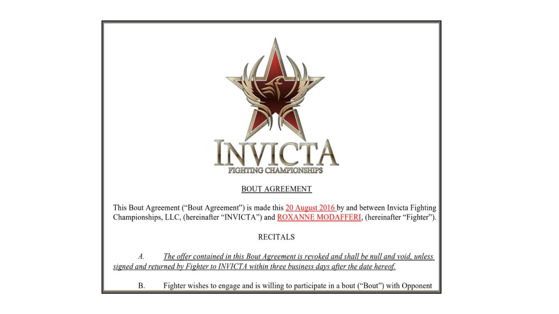 How do MMA contracts work? An insider's take - The AllStar